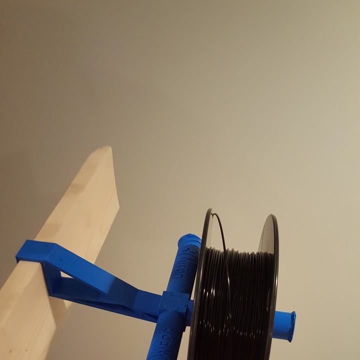 3D Printable Triple Spool Holder by Thierry Deux