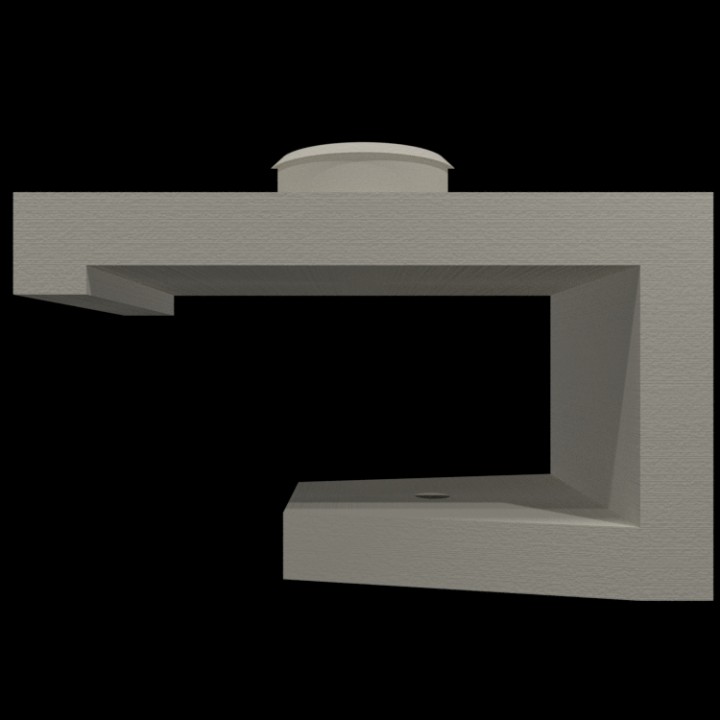 3D Printable Filament Holder by Dewain Zeglin