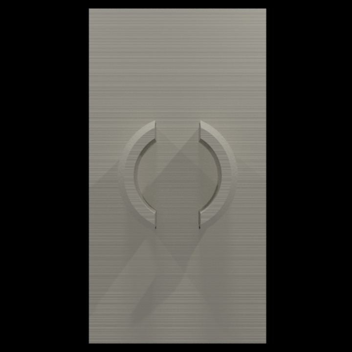 3D Printable Filament Holder by Dewain Zeglin