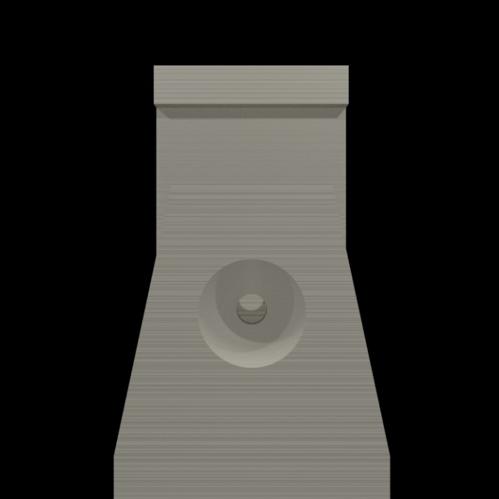 3D Printable Filament Holder by Dewain Zeglin