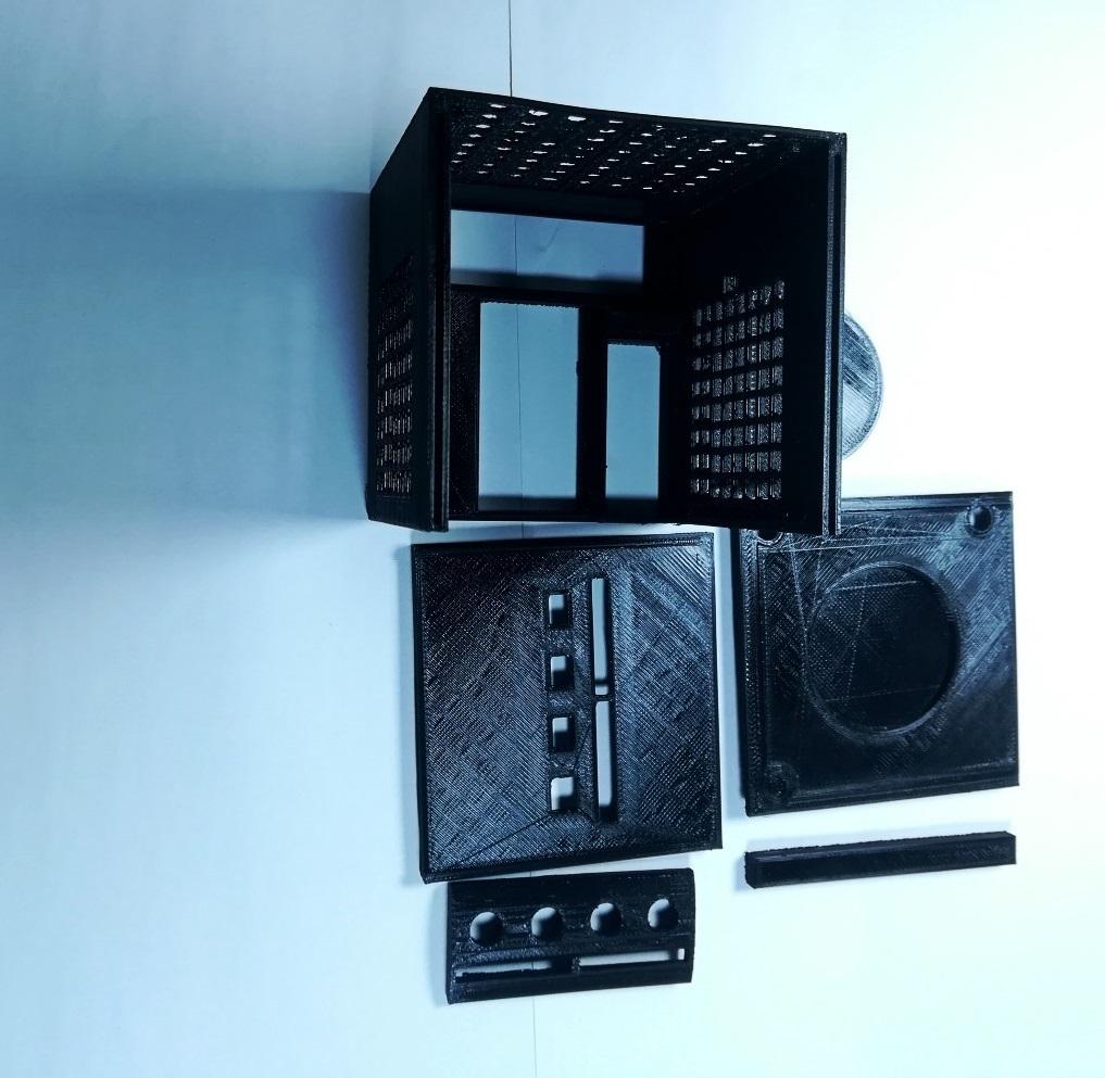 3D Print of GameCube inspired ITX pc case by LiB