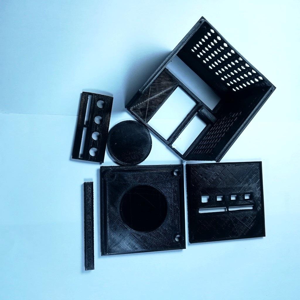 3D Print of GameCube inspired ITX pc case by LiB