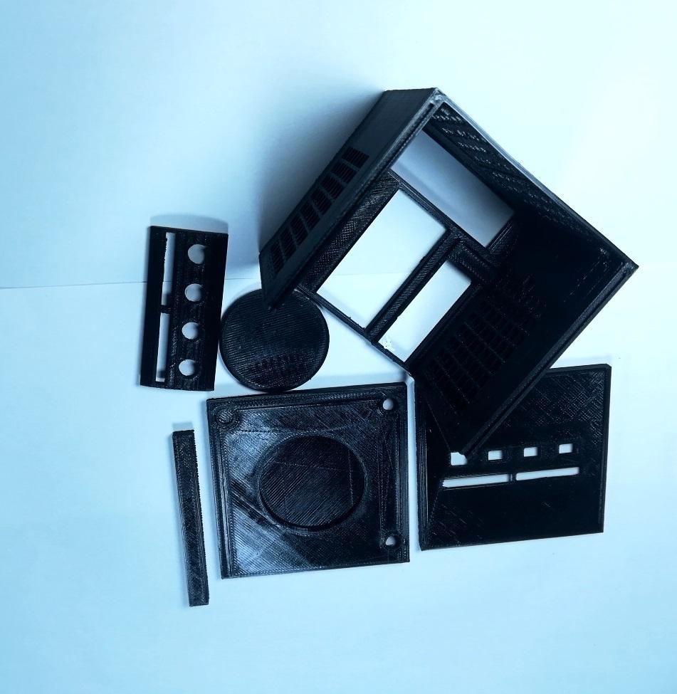 3D Print of GameCube inspired ITX pc case by LiB