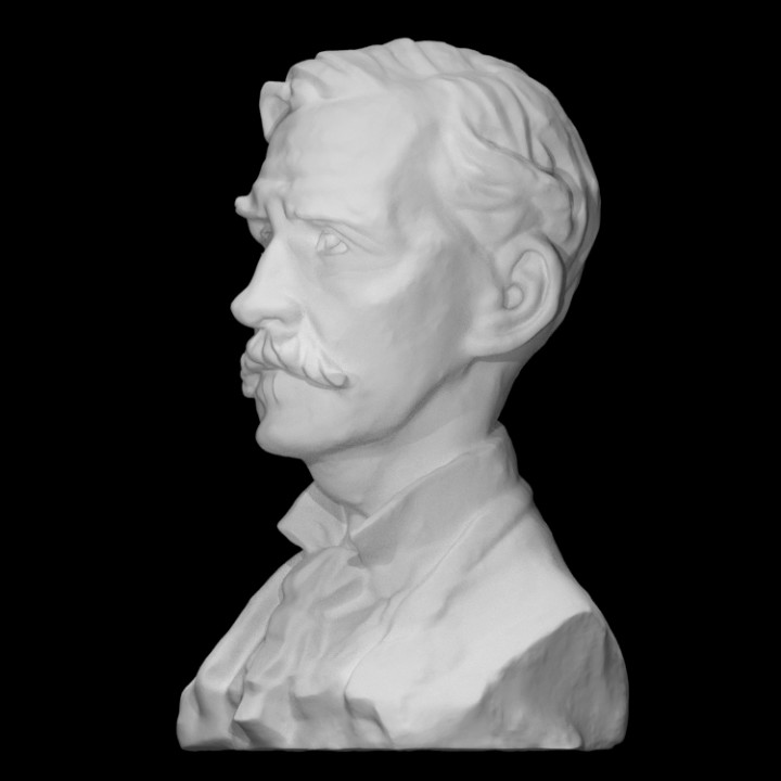 3D Printable James Ramsay Macdonald by Scan The World