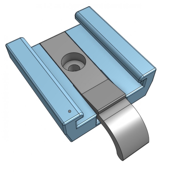 3D Printable Cygolite Metro Handlebar Bracket Clip Replacement by Sean ...