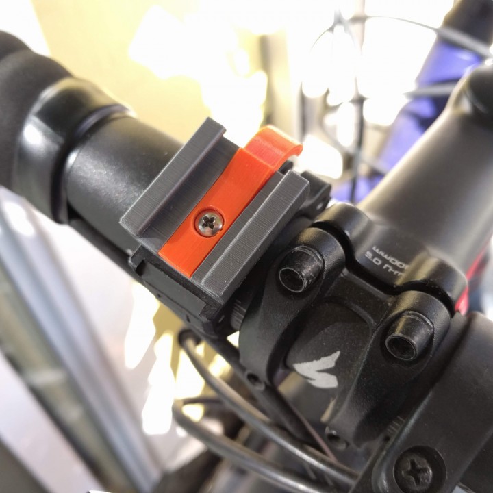 3D Printable Cygolite Metro Handlebar Bracket Clip Replacement by Sean ...