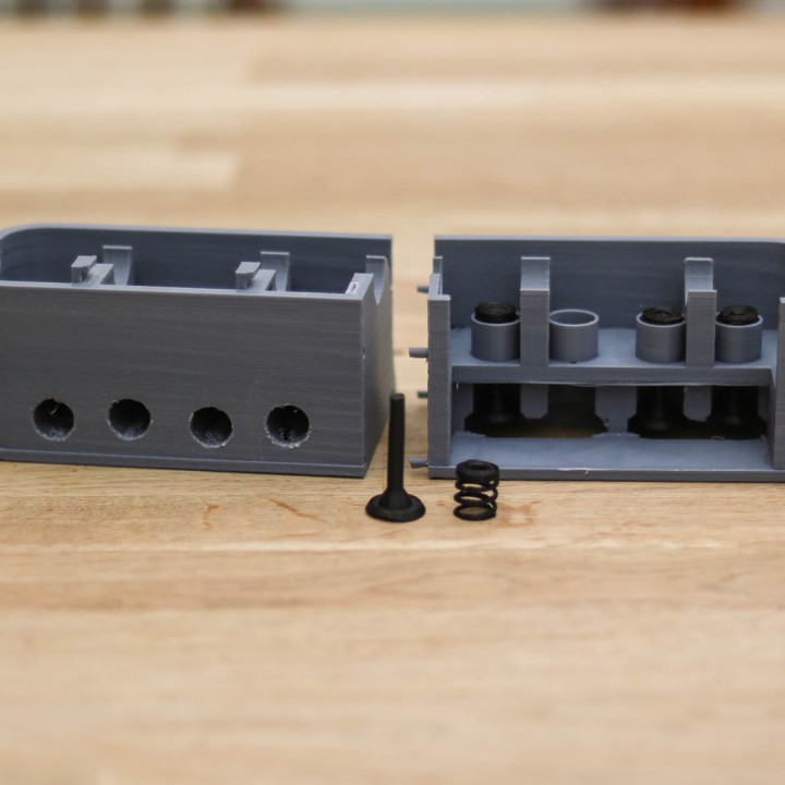 3D Printable Educative engine by Thibaut FEIX