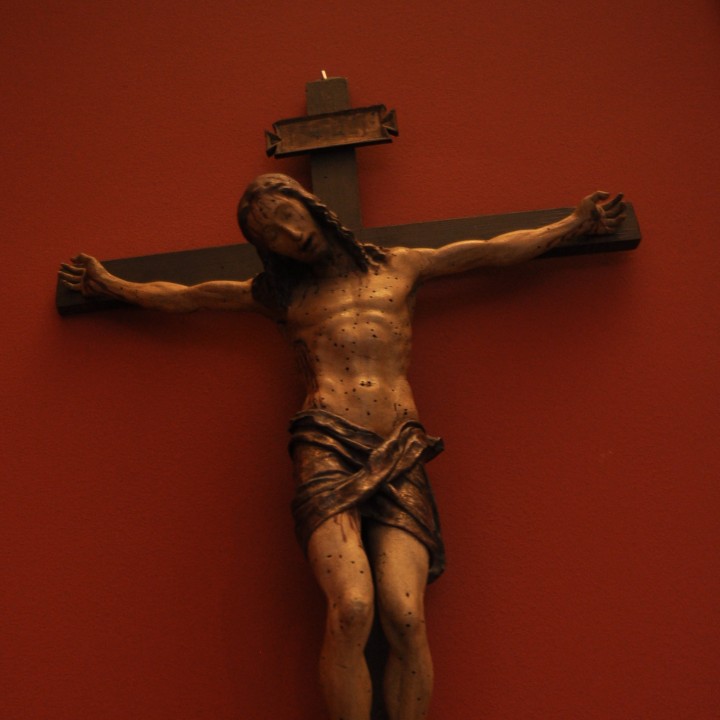 3D Printable Crucifix by Scan The World