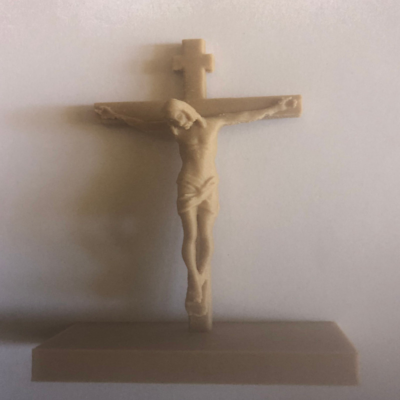 3D Printable Crucifix by Scan The World