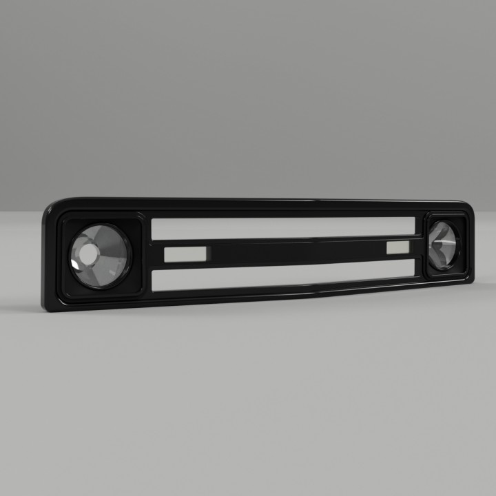 3D Printable Grille for Pro-Line 1972 Chevy Truck by Make It RC