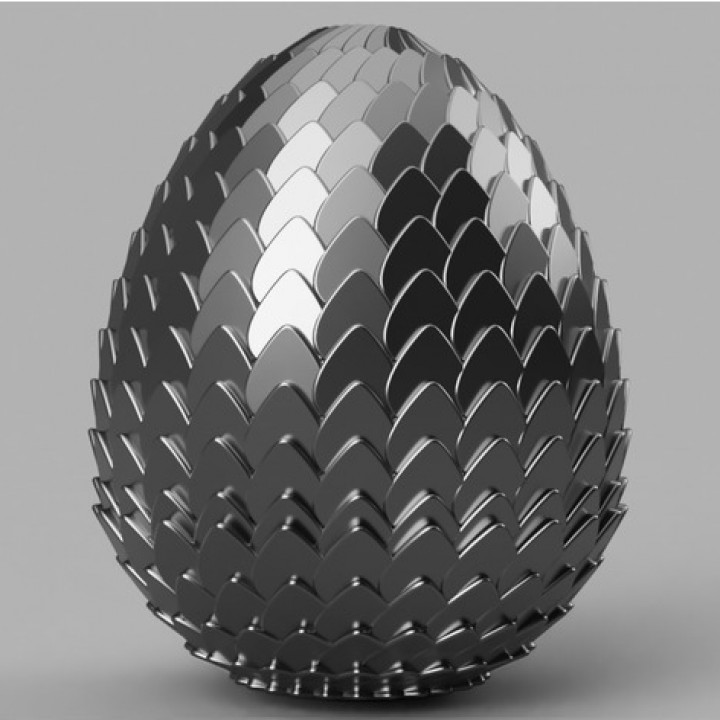 3D Printable Dragon Egg by Salvador Rooijmans