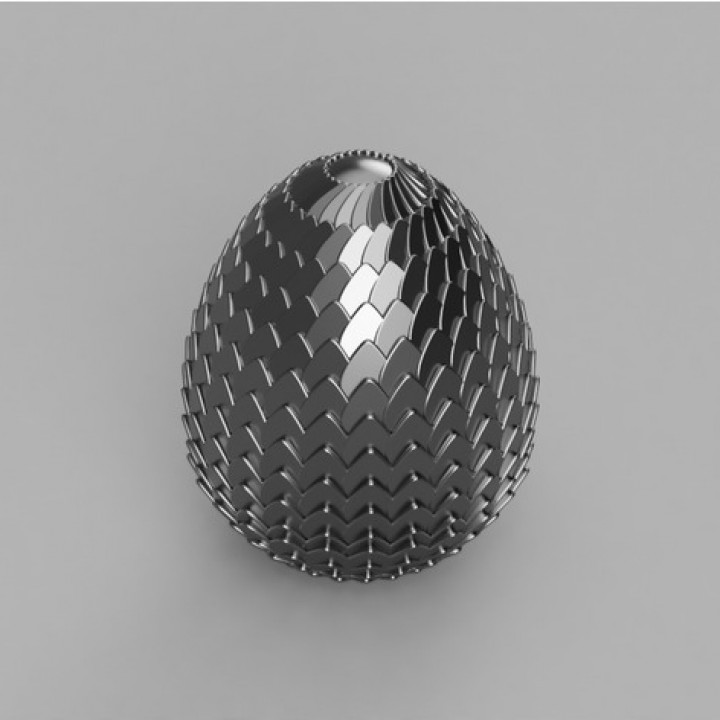 3D Printable Dragon Egg by Salvador Rooijmans