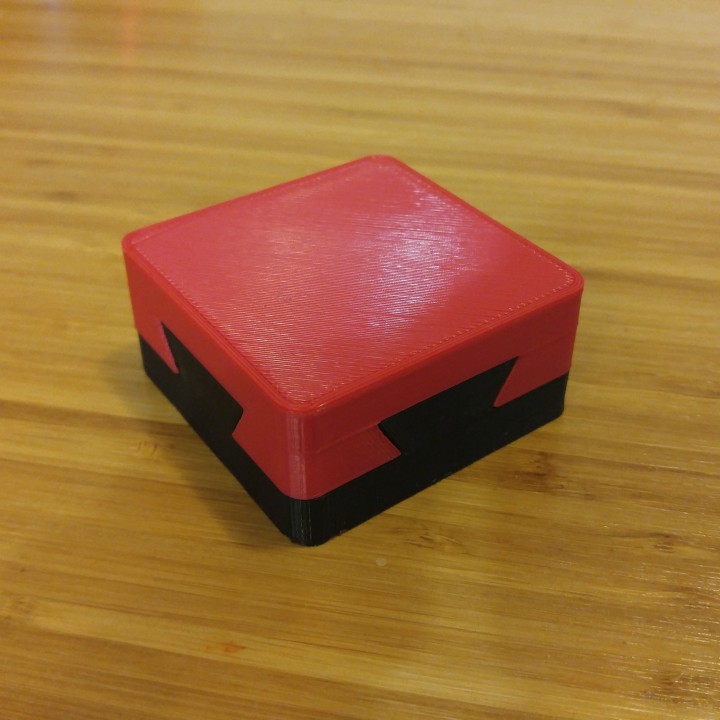 3D Printable Impossible Dovetail Box by Louis-Simon Guay
