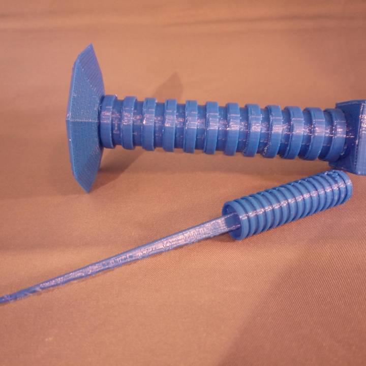 3D Printable letter opener and base by dustin habich