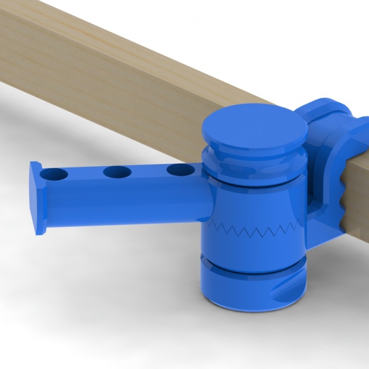 3D Printable Swivel Spool Holder by Tony