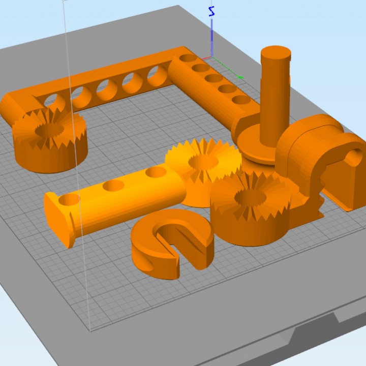 3D Printable Swivel Spool Holder by Tony