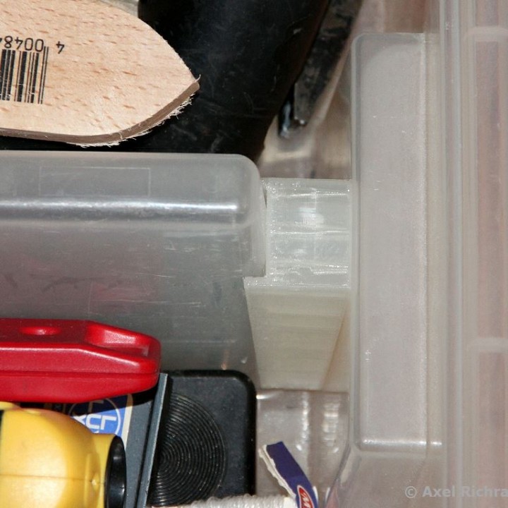 3D Printable IKEA SAMLA Insert Stabilizer by Axel Richrath