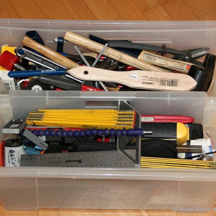 3D Printable IKEA SAMLA Insert Stabilizer by Axel Richrath