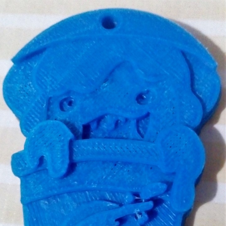 3D Printable Slushii keychain by Juan A.