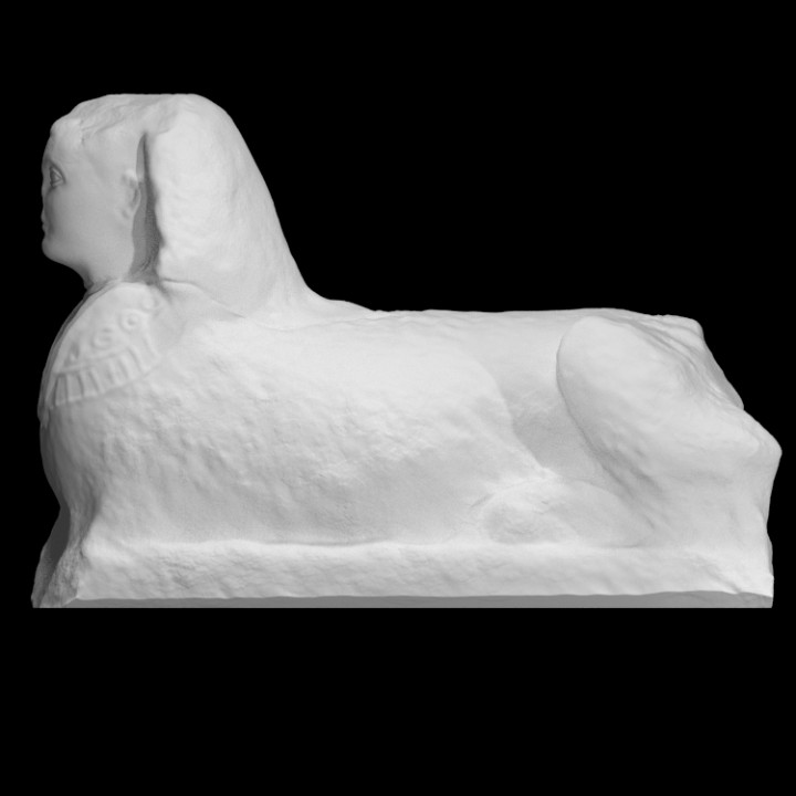 3D Printable Sphinx by Scan The World