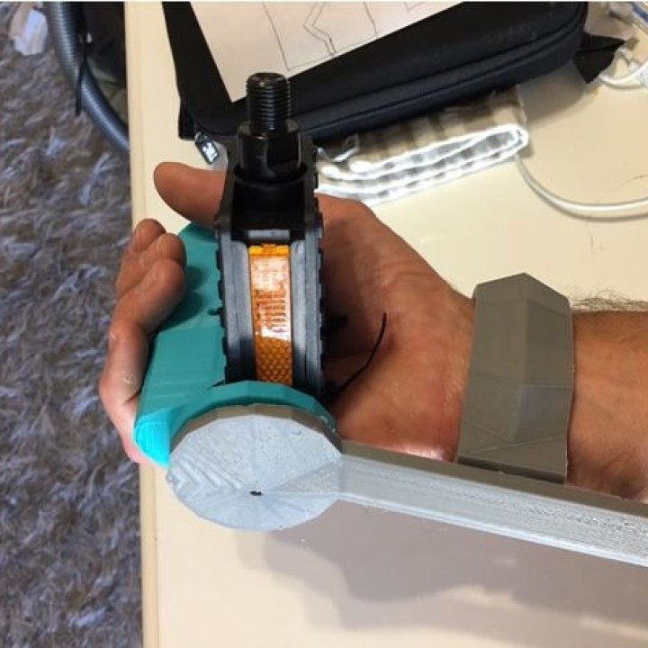 3D Printable Handcycle Grips Toolkit for Quadriplegic or Paraplegic by ...