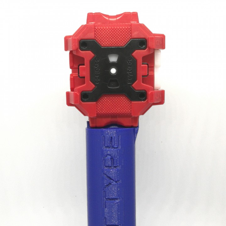 3D Printable Beyblade Burst Launcher Grip Takara Tomy by K. non