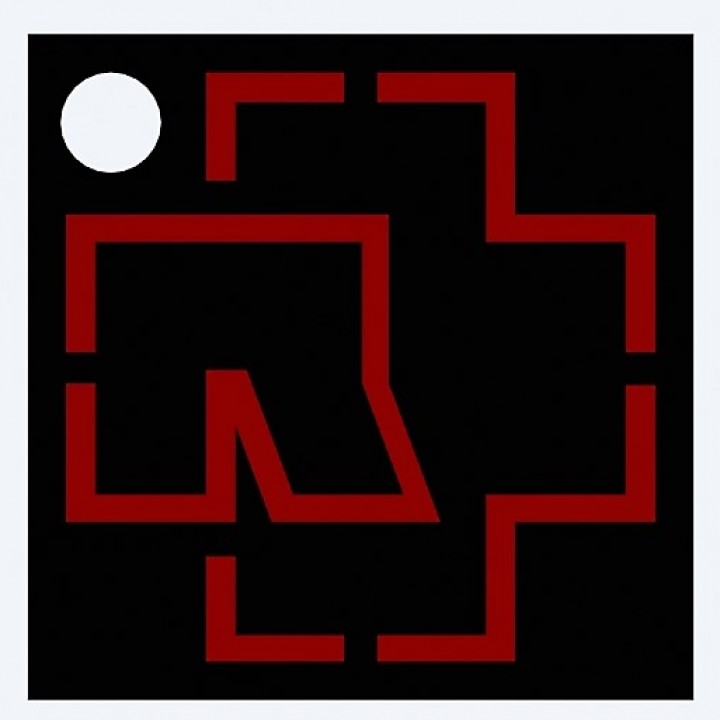 3D Printable Rammstein Keychain by Juan A.