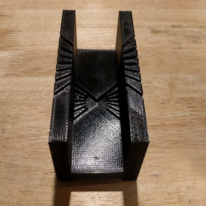 3D Printable Miter box for US 1-inch PVC pipe (35mm) by John Berger