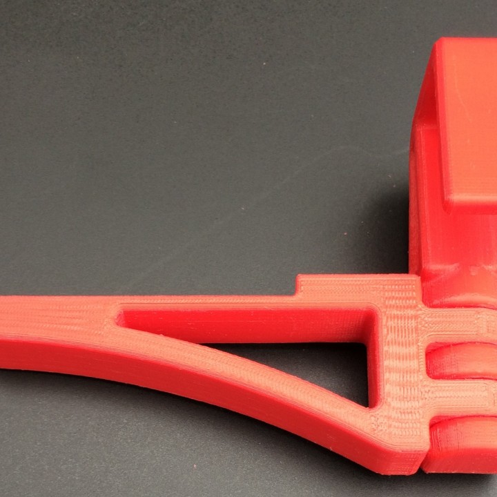 3D Printable Hook Under-Folding Filament Spool Holder by Mii3D