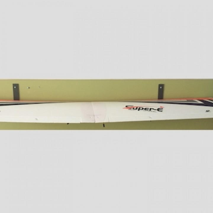 3D Printable RC Plane Wing Hanger by Neil Kansal