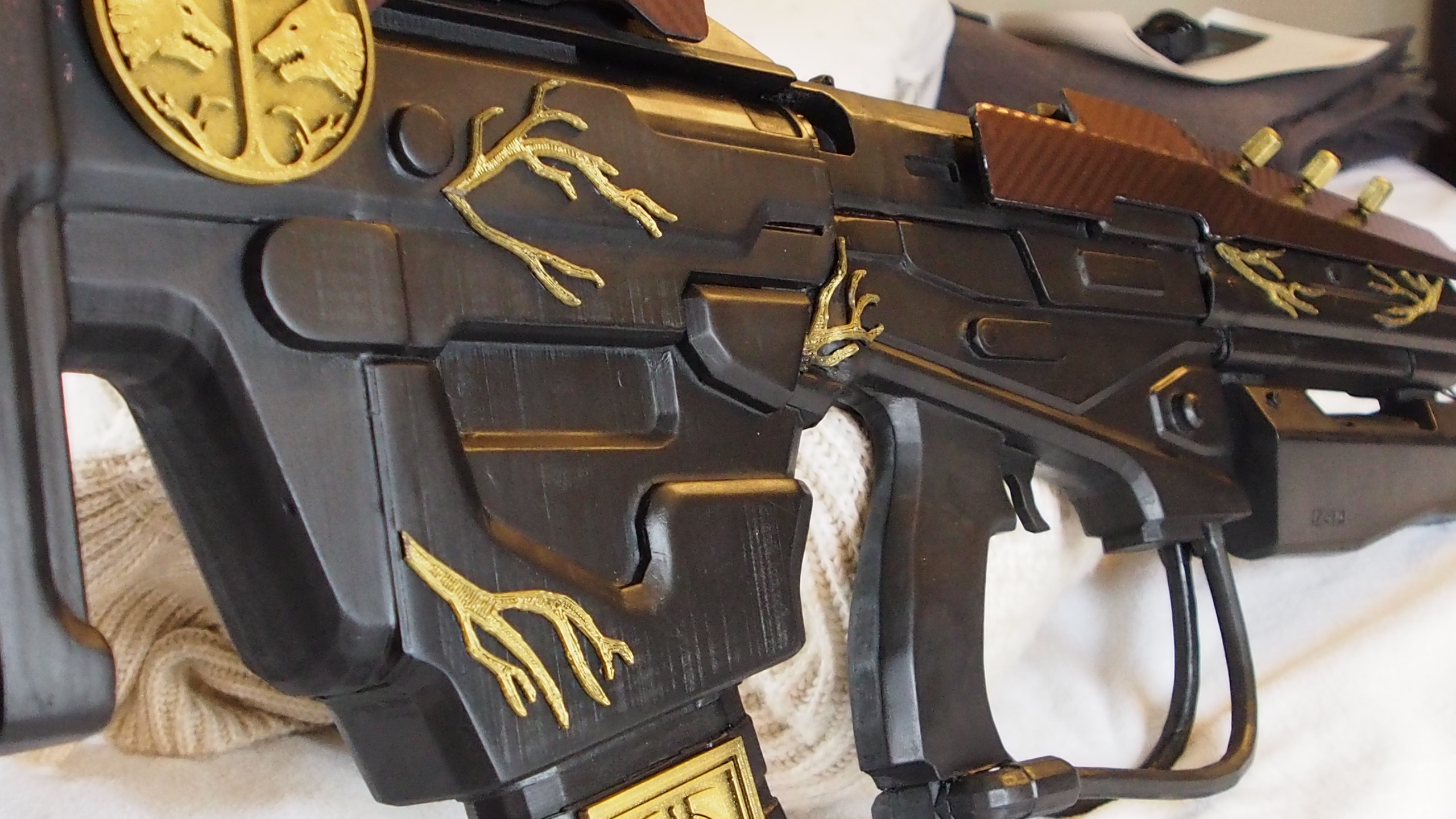 3D Printable The Strangers Rifle by Uncle Bourbon