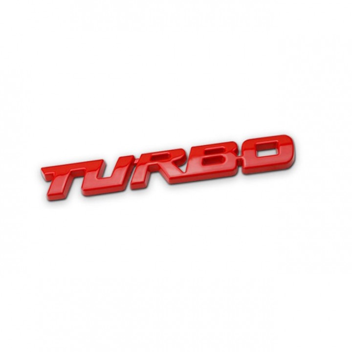 3D Printable TURBO Sticker 3d Tuning by Alejandro Lopez