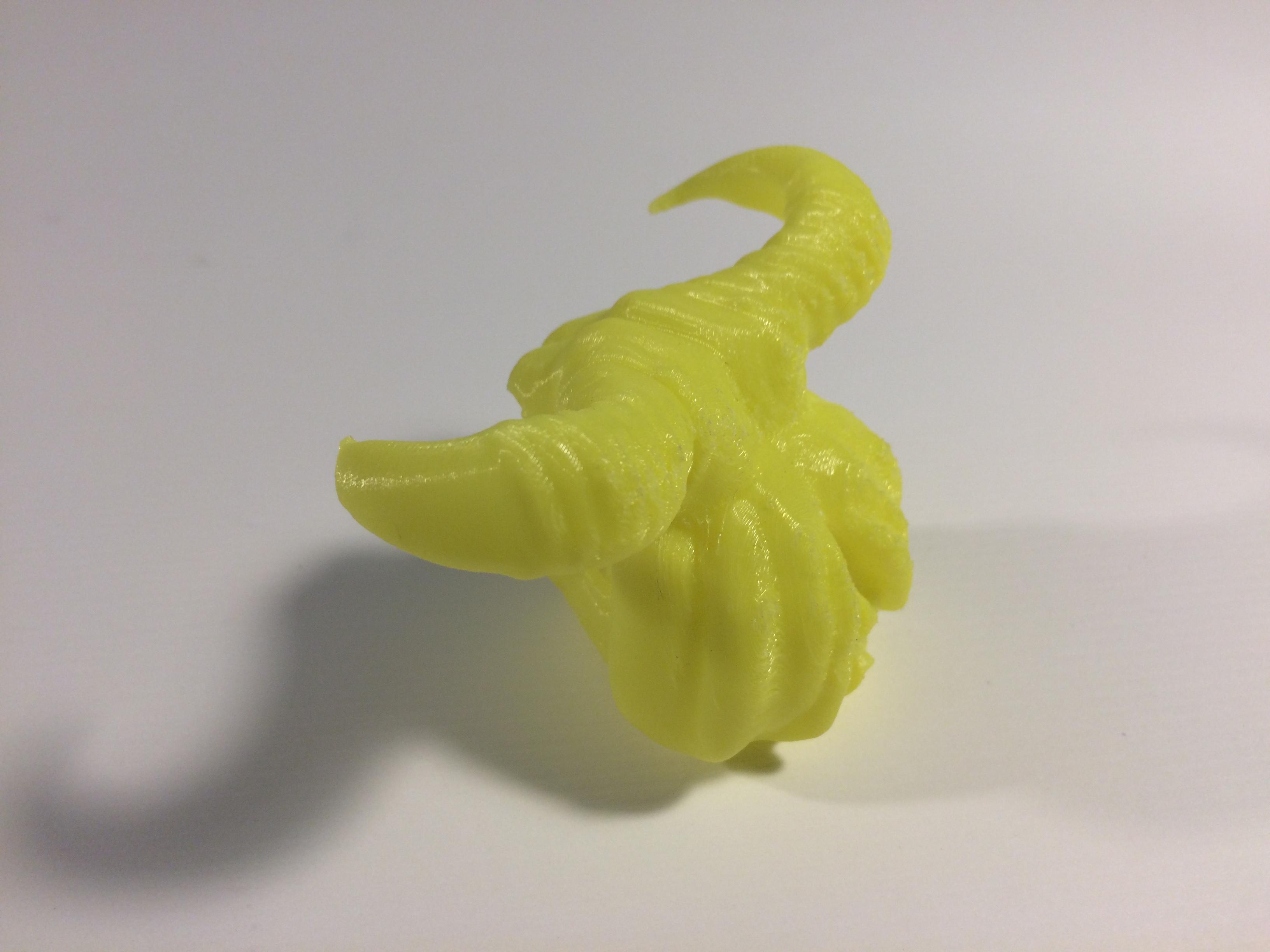 3D Printable doom demon head WIP by nicolas potiron