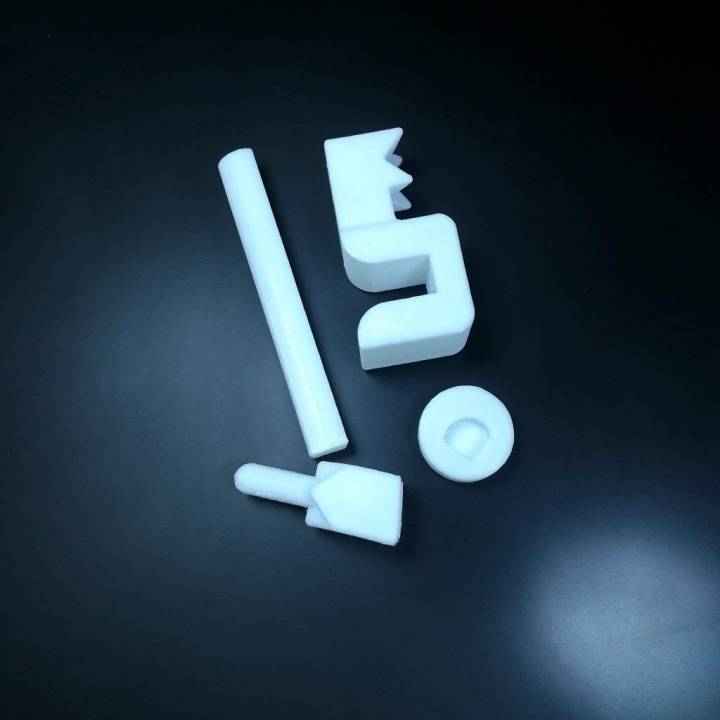 3D Printable 3D Printing Nerd Quick Pivot Filament Arm (older version ...