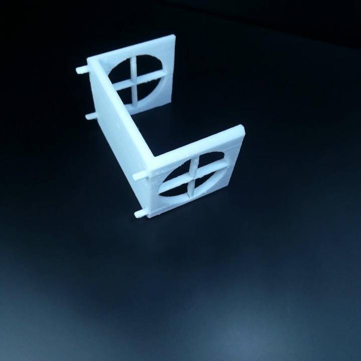 3D Printable Modular Shelf by Devin Filter