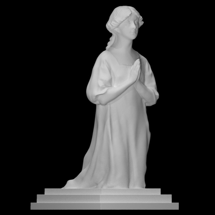 3D Printable Memorial to Violet Vaughan Morgan by Scan The World