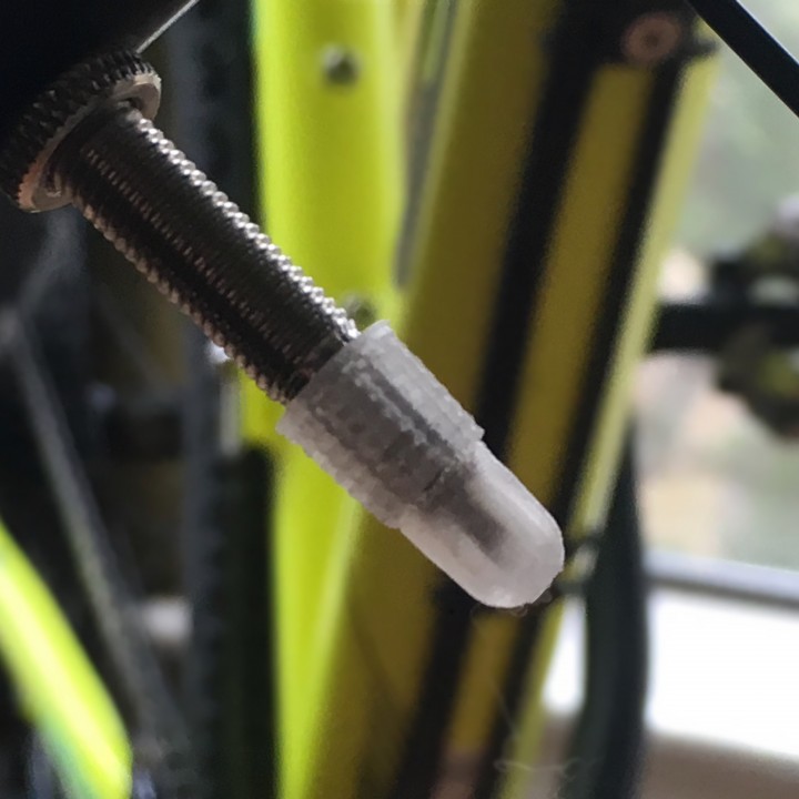 3D Printable Presta Valve Cap by Elliott Turner