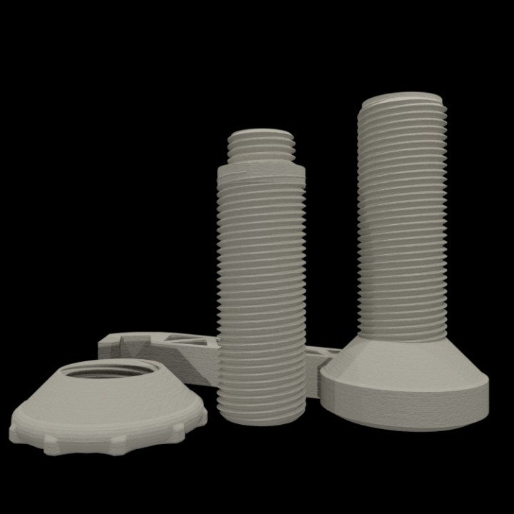 3D Printable Hanging Spool Holder by Scott Moose Chrisman