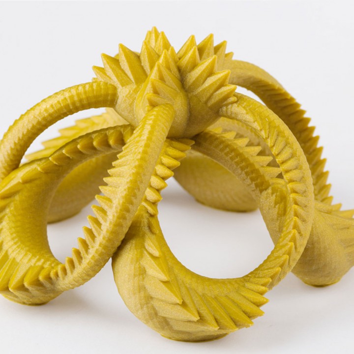 3D Printable Plastic Reef 4: Spores by Fernando Jerez