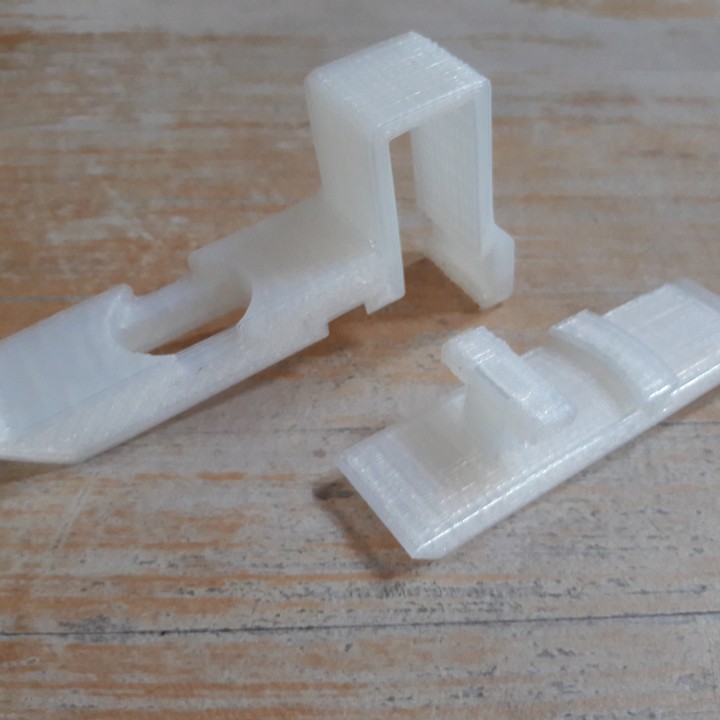 3D Printable Locking Spool Holder by Kiefer Read