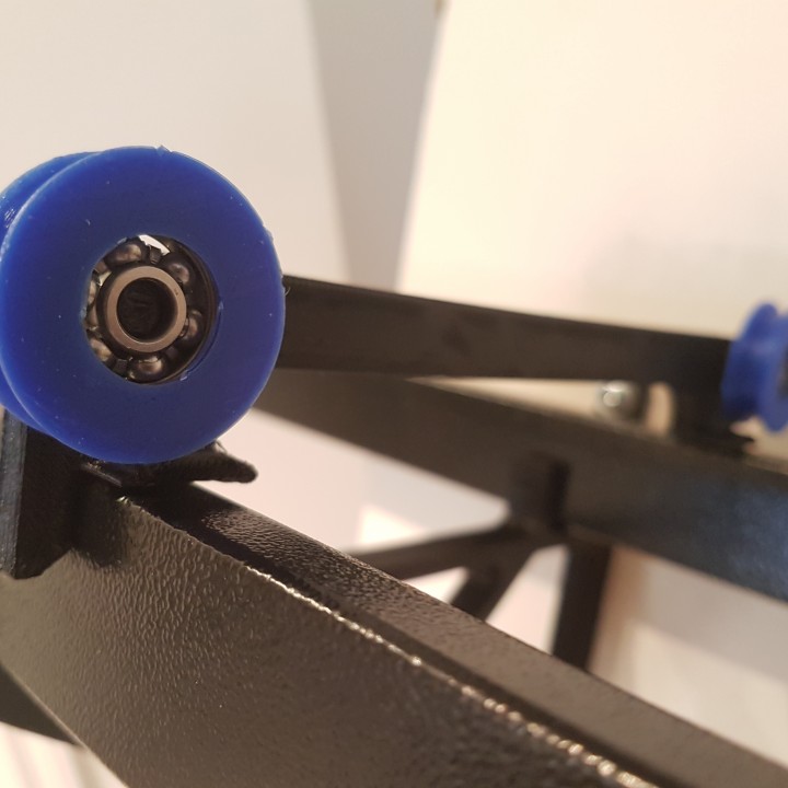 3D Printable Pulley design by Poorvesh Mistry