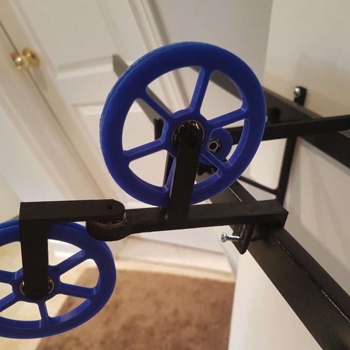 3D Printable Pulley design by Poorvesh Mistry