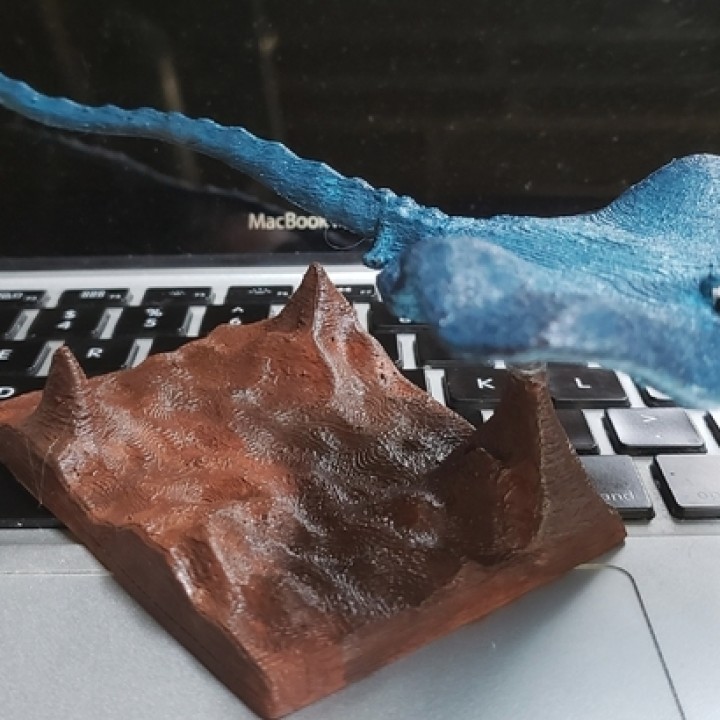 3D Printable String Ray Scene by mathew Delapa