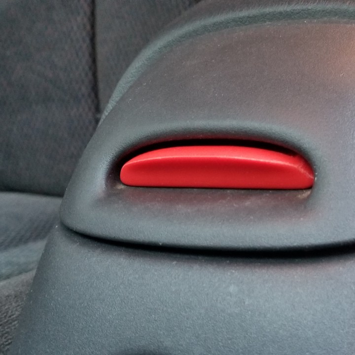 3D Printable 2000 Dodge Durango center console latch/release by ...