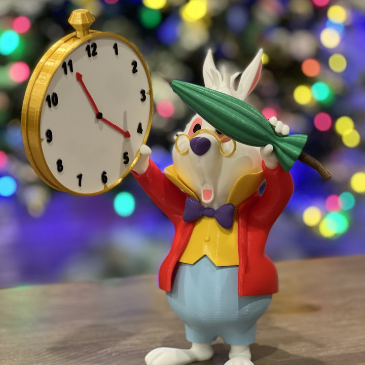 3D Print of White Rabbit by arprints