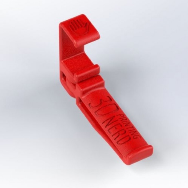 3D Printable Hinged Clip Spool Holder by Mii3D