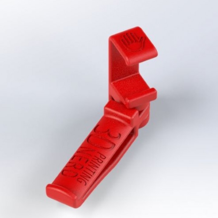 3D Printable Hinged Clip Spool Holder by Mii3D