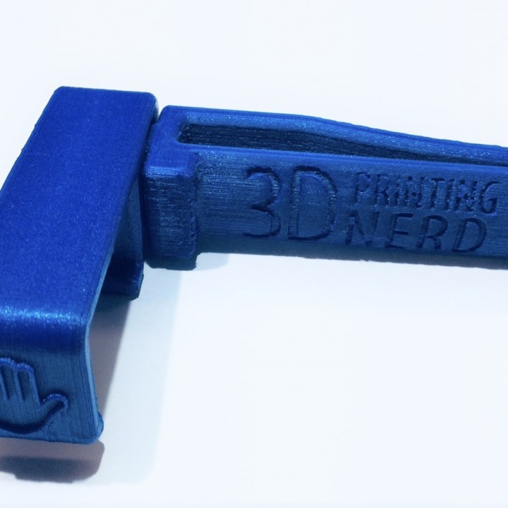 3D Printable Hinged Clip Spool Holder by Mii3D