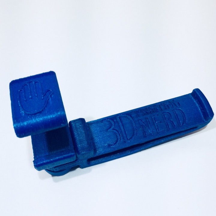 3D Printable Hinged Clip Spool Holder by Mii3D