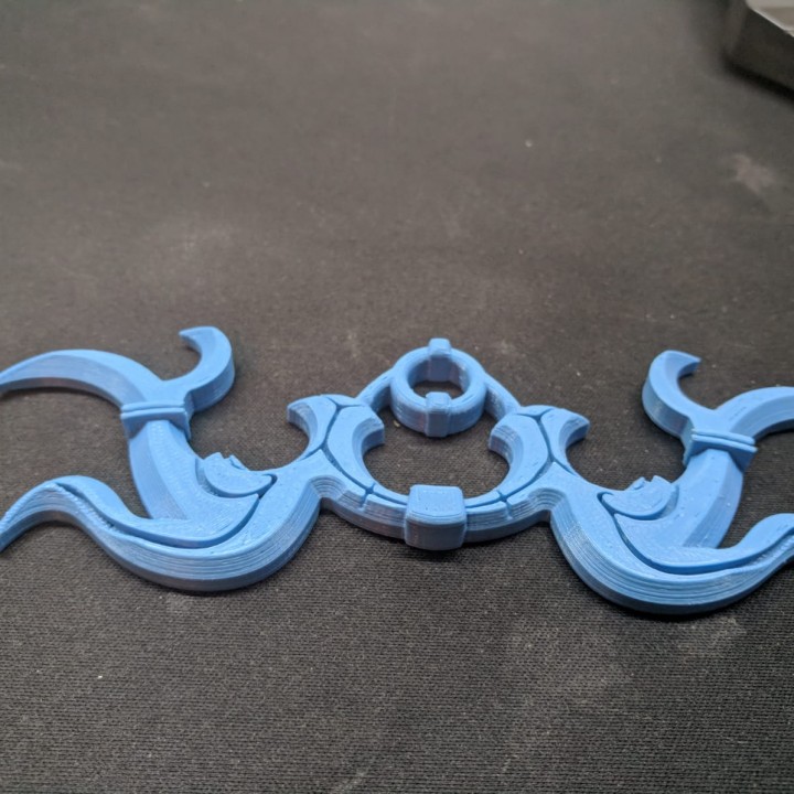 3D Printable Kindred's sword from league of legends LoL by mario alfonso